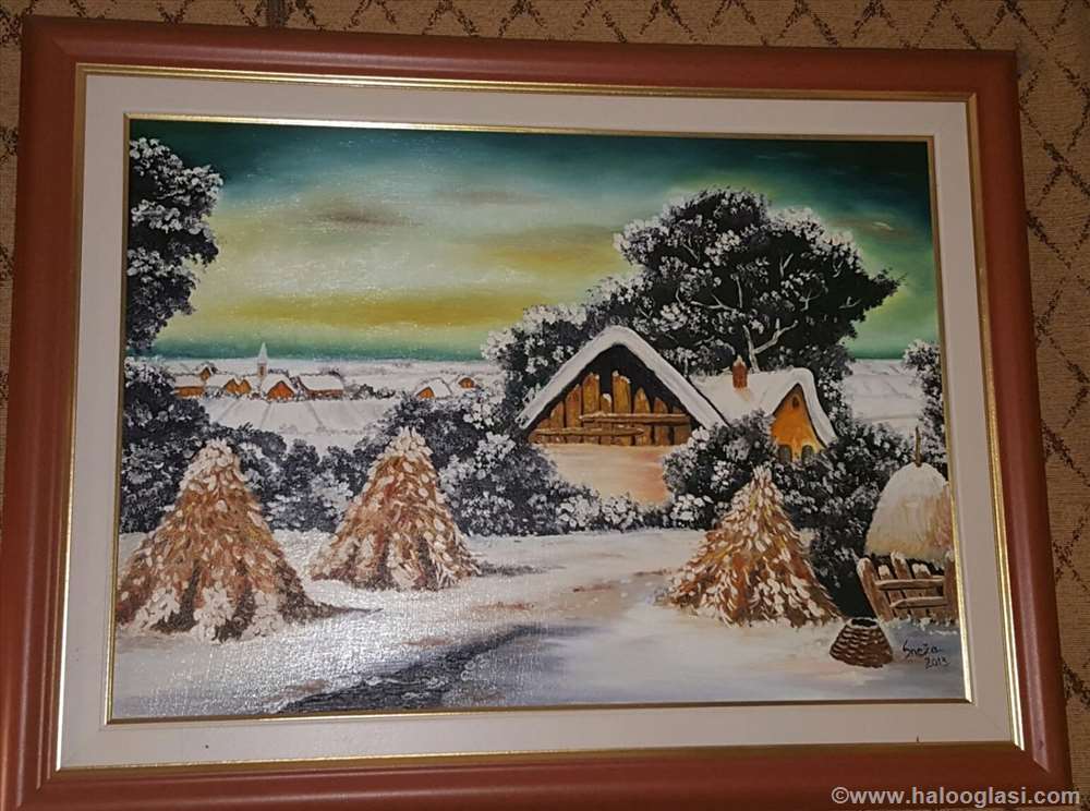 Slika - Zima u Sremu | Halo Oglasi