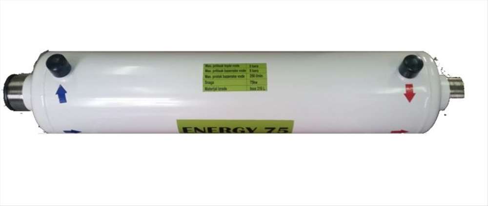 Izmenjivač toplote za bazene 75 kW | Halo Oglasi