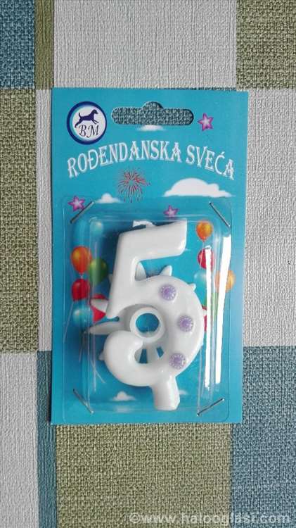 Rođendanske svećice | Halo Oglasi