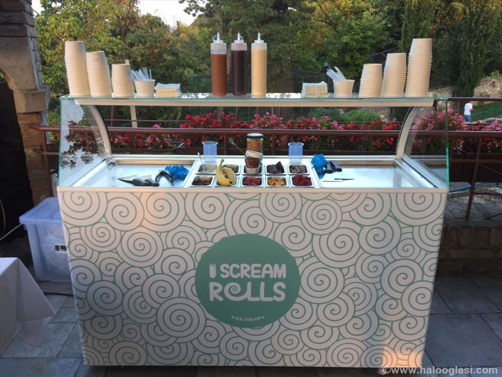 Štand za šetalište - Tajlandski sladoled (rolnice) | Halo Oglasi