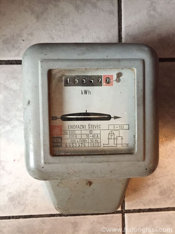 Jednotarifno monofazno brojilo iskra | Halo Oglasi