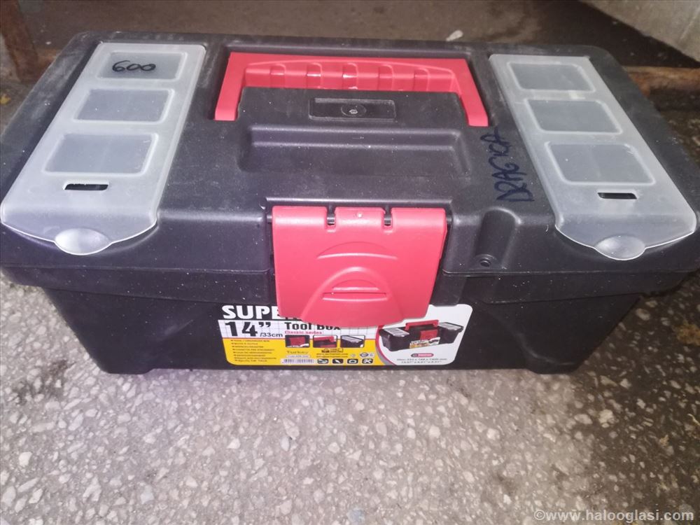 Kutija za alat, mala, made in Turkey - novo | Halo Oglasi
