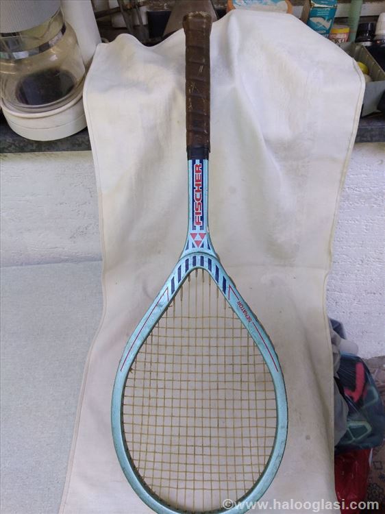 Tenis reket Fischer Austria,plavi drveni,ocuvan | Halo Oglasi