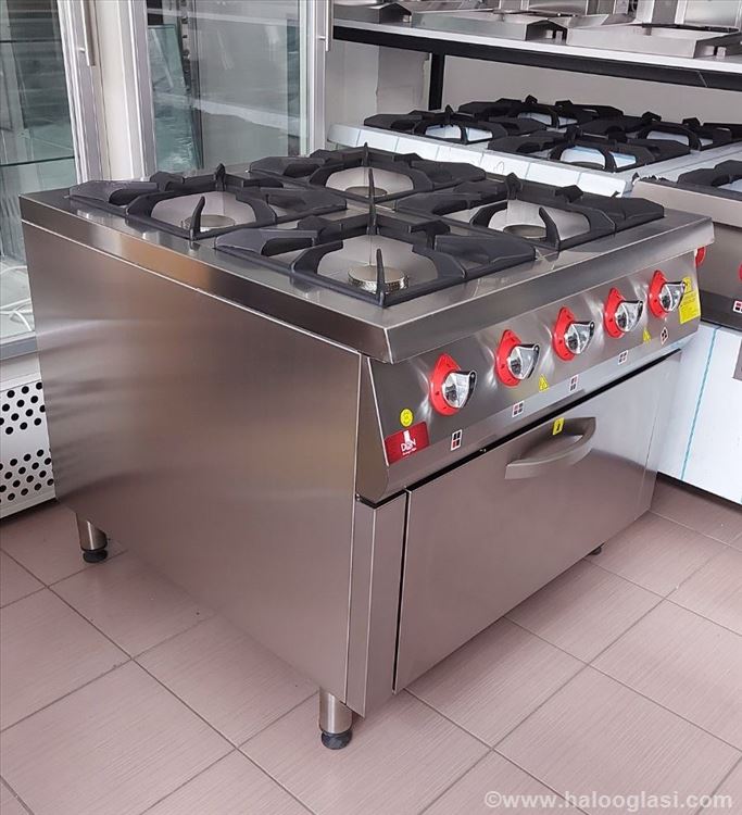 Šporet na gas sa gasnom pećnicom 40KW | Halo Oglasi