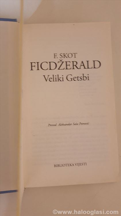 Veliki Getsbi-Skot Ficdzerald | Halo Oglasi