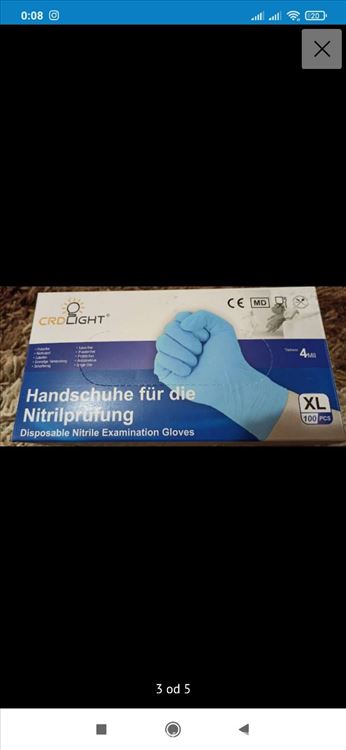 Nitrilne-hiruške rukavice M-L-XL | Halo Oglasi