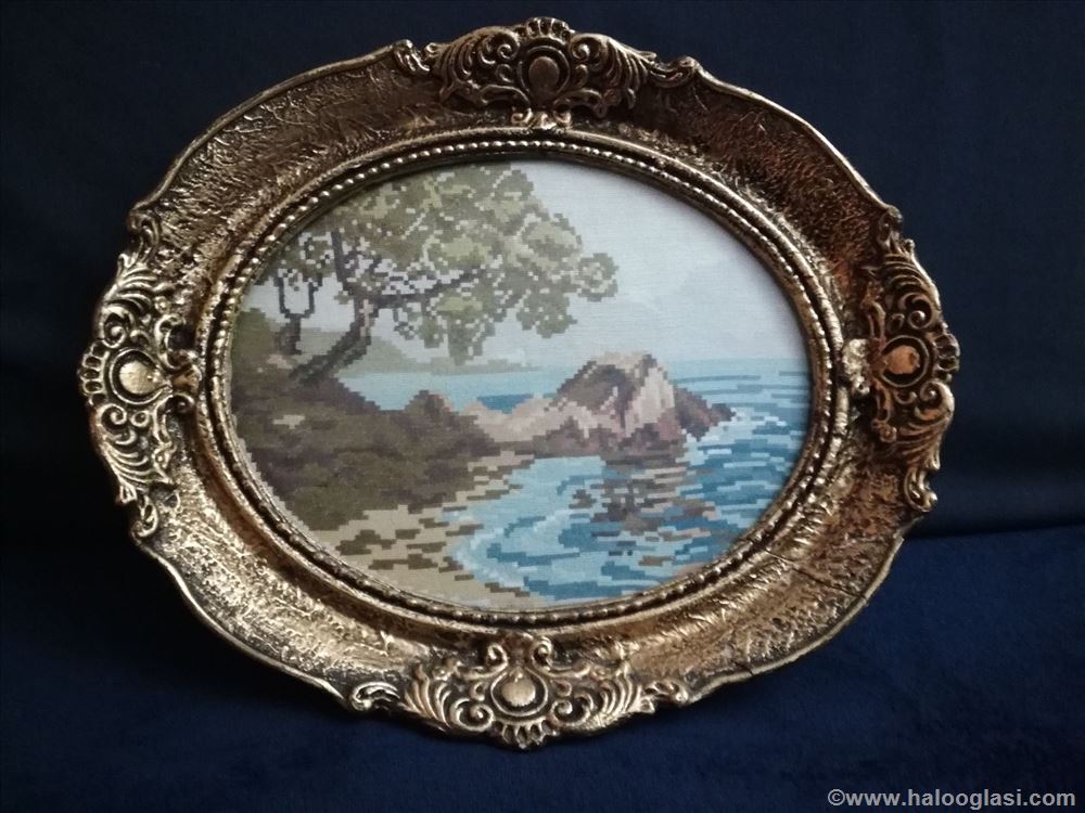 Goblen - "Rt u moru" - (Original Vilerov goblen) | Halo Oglasi