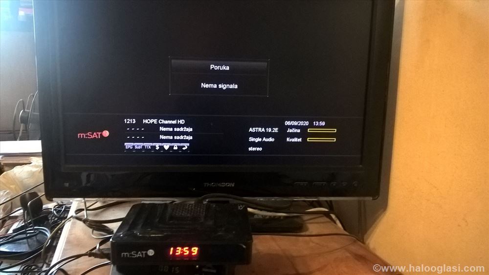 m:Sat TV Set top box | Halo Oglasi