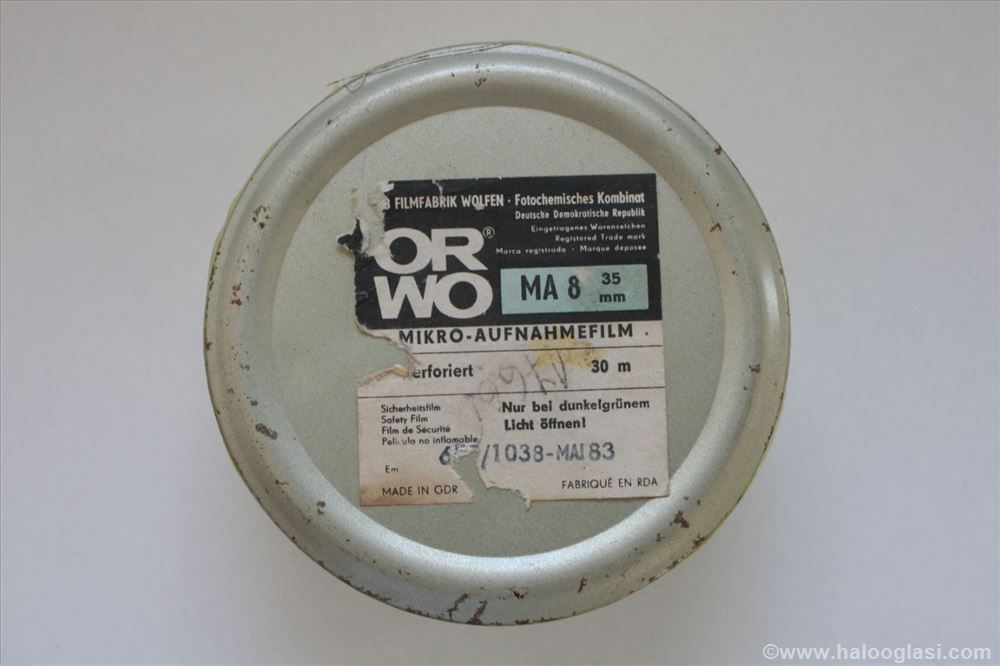 Orwo MA 8 35mm Mikro-Film 30m | Halo Oglasi