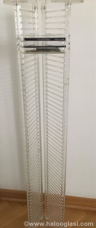 Stalak za diskove Plexiglas ( Klirit ). Bezbojan. | Halo Oglasi