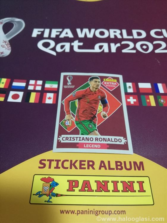 Christiano Ronaldo Extra PANINI STICKER FWC 2022 | Halo Oglasi