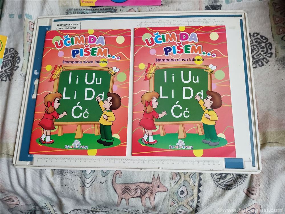 Učim da pišem, štampana slova latinice. | Halo Oglasi