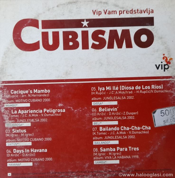 CD Cubismo | Halo Oglasi