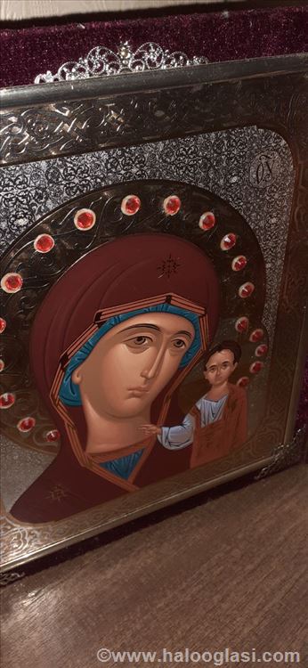 Diptih ikona Bogorodica sveta Ksenija i Matrona | Halo Oglasi