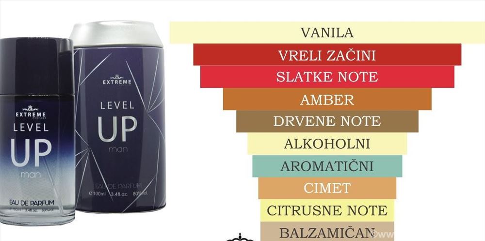 Extreme level up muški parfem 100 ml | Halo Oglasi