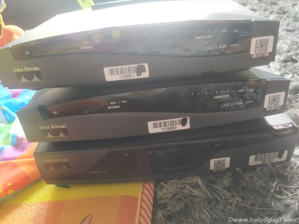 cisco ruteri 831,871 x3 komada | Halo Oglasi