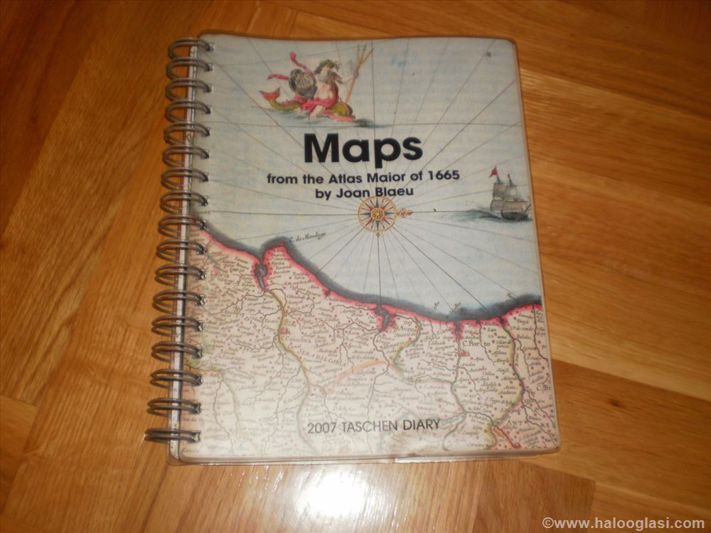 Maps 1665 from the Atlas Maior knjiga | Halo Oglasi