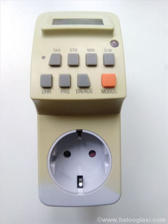 Timer (tajmer) elektronski Quigg WK140B za program | Halo Oglasi