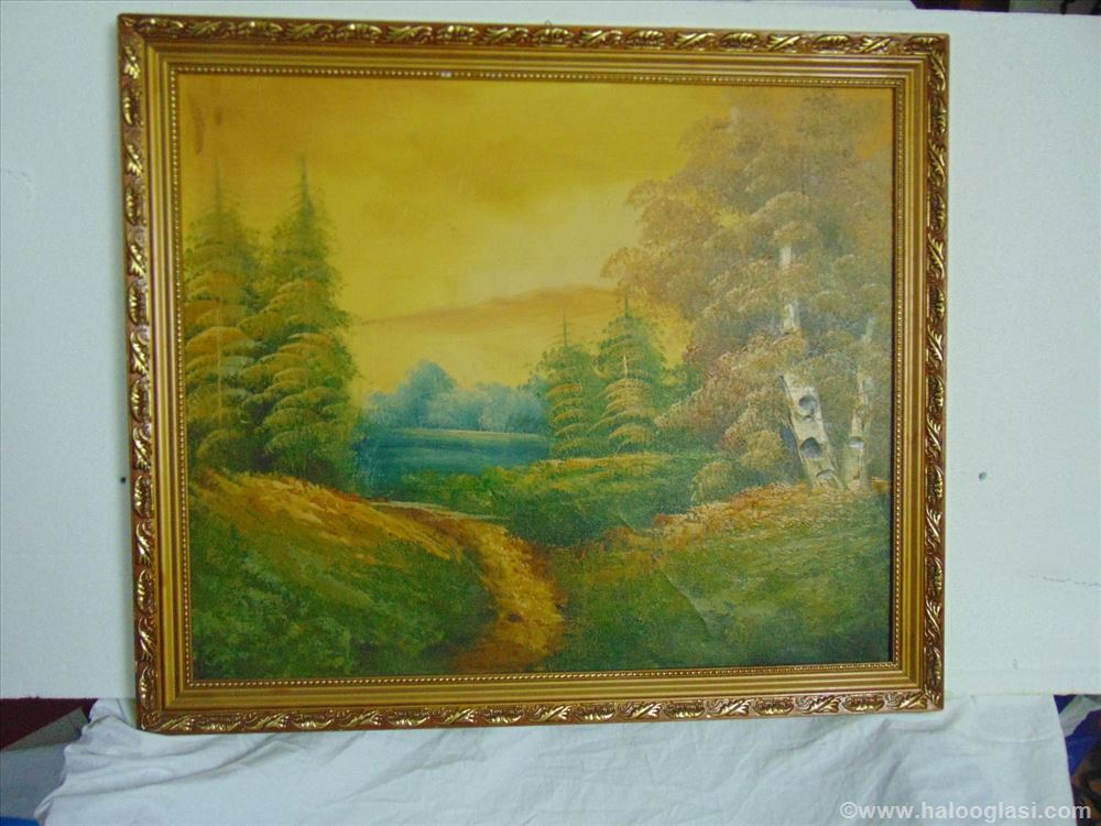 68 uramljeno ulje na platnu | Halo Oglasi