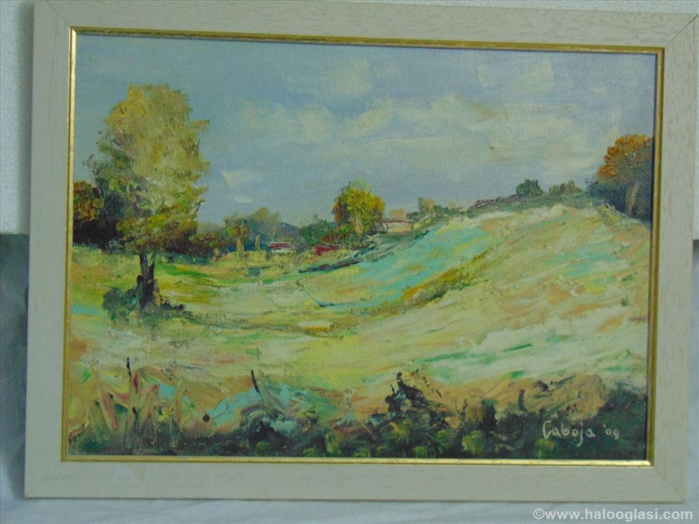 71 uramljeno ulje na platnu | Halo Oglasi