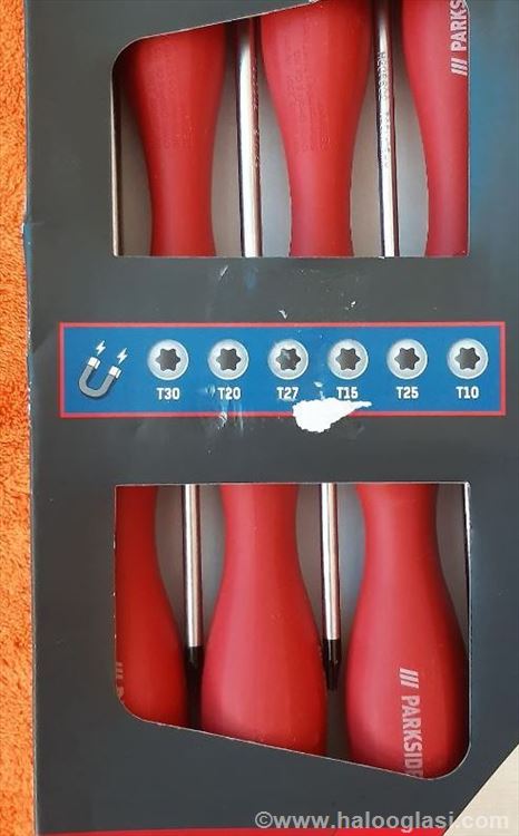 Set torx odvijača Parkside | Halo Oglasi