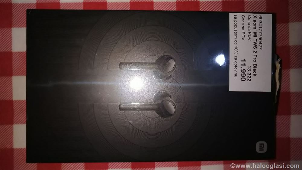 Slušalice Xiaomi MI TWS 2 Pro Black | Halo Oglasi