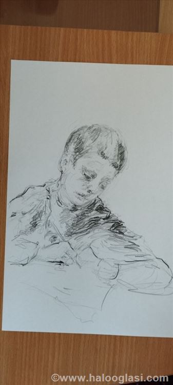 Crtez portret original simbolicna cena | Halo Oglasi
