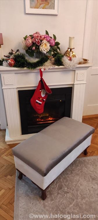 Tabure Chester Lux - Nougat (80cm x 40cm) | Halo Oglasi