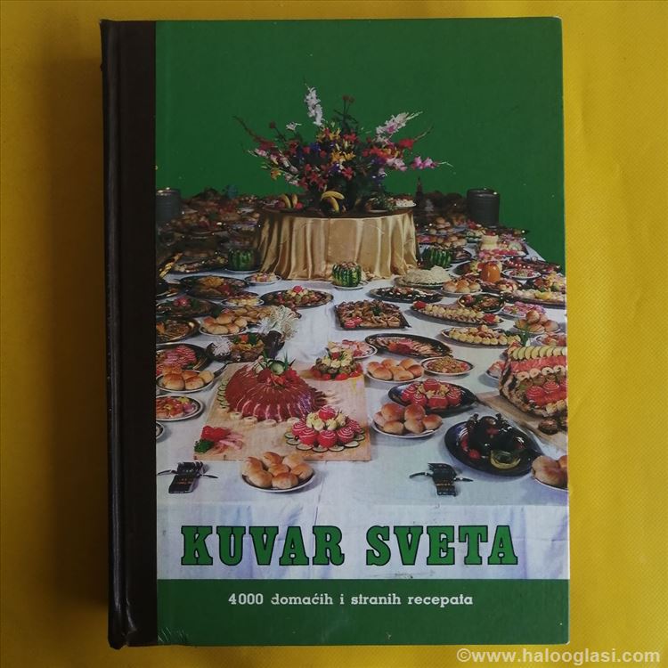 Kuvar sveta - 4000 domaćih i stranih recepata | Halo Oglasi