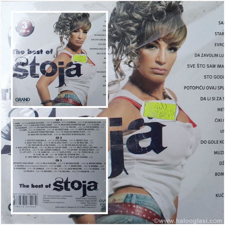 3CD The Best of Stoja 60 pesama | Halo Oglasi