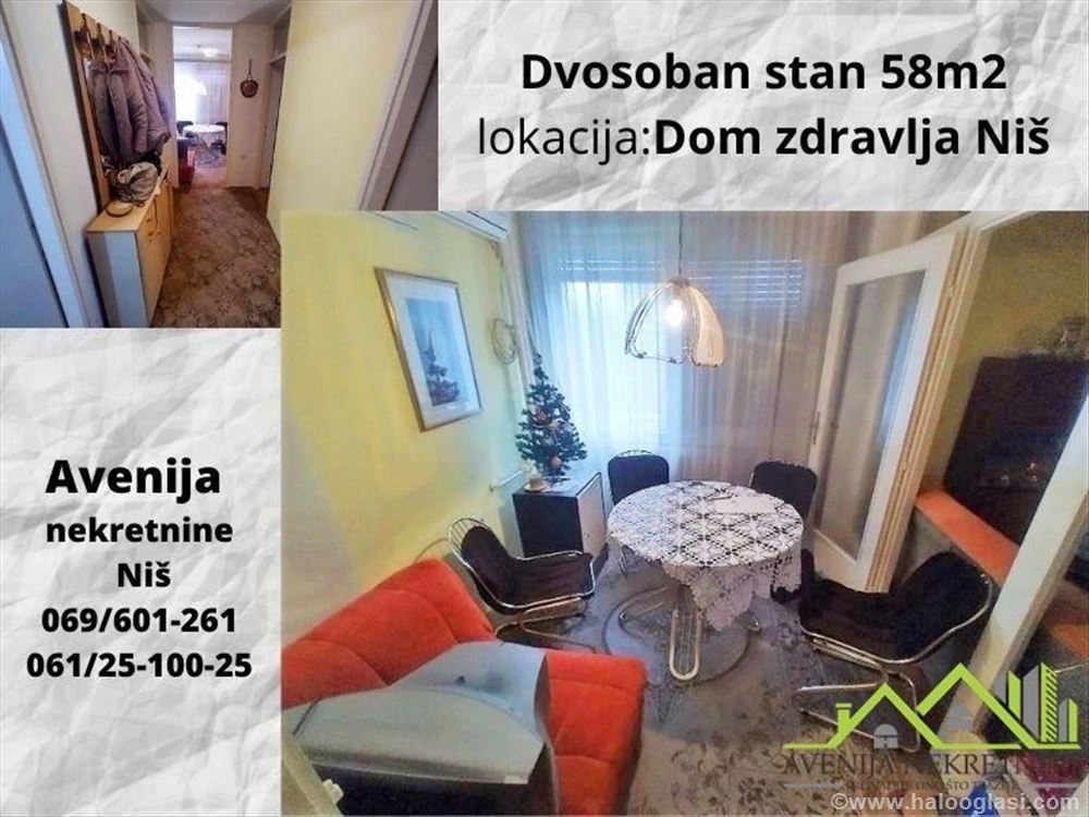 Niš, Bulevar Nemanjica, Stan, 2.0, 58,00m2 | Halo Oglasi