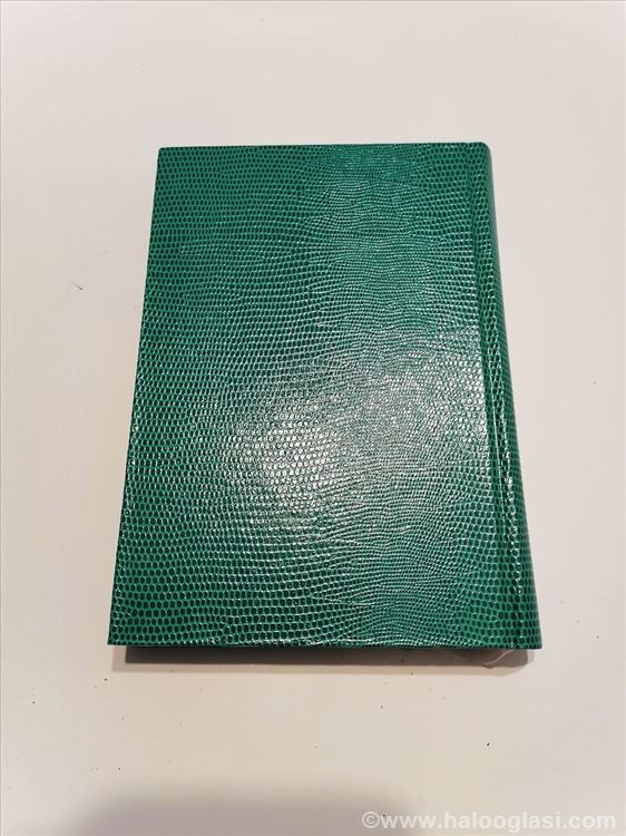 Zeleni rokovnik tvrde korice | Halo Oglasi