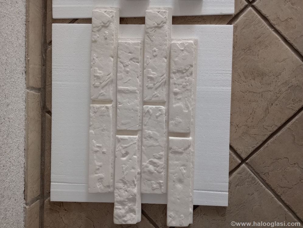 Zidni panel dekoracija gips Cigla Rustik - Novo | Halo Oglasi