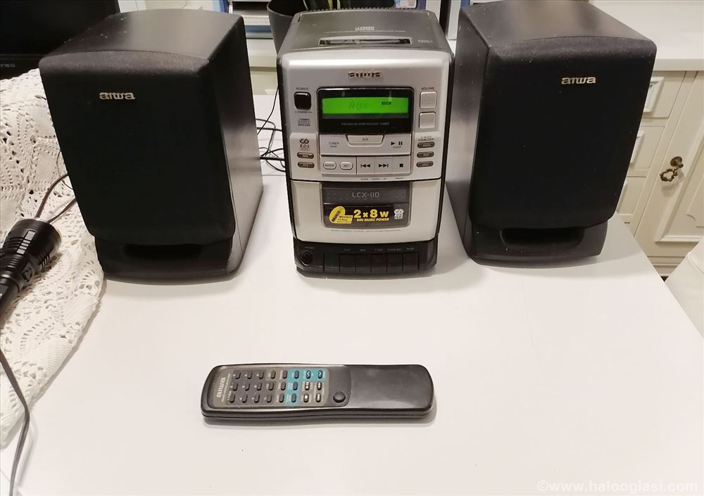 Mini linija Aiwa LCX-110 2x8W + daljinski | Halo Oglasi