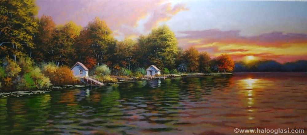 Ulje na platnu Šainović umetnićke slike, pejzaži | Halo Oglasi
