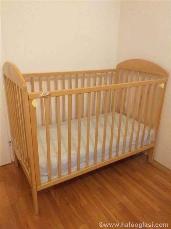 Prodajem dečiji krevetić - Bambino, sa dušekom | Halo Oglasi