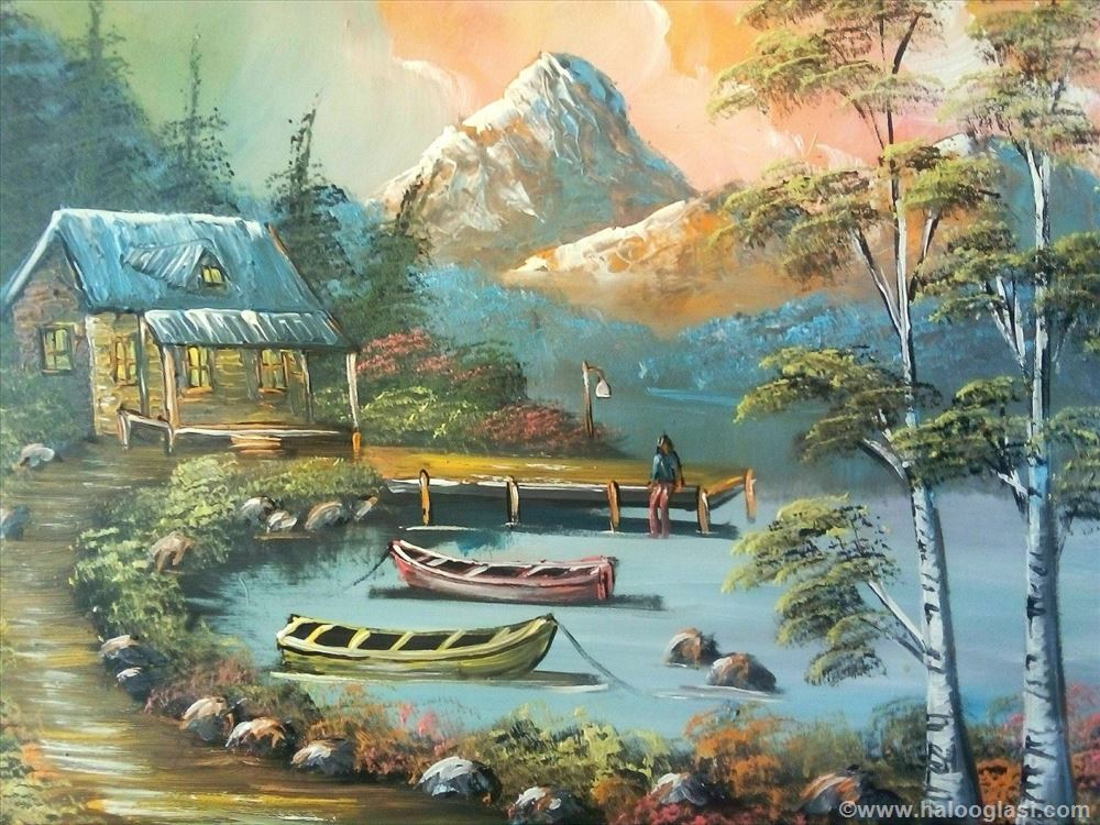 akcija ulje na platnu 70x50 cm umetnicke slike | Halo Oglasi