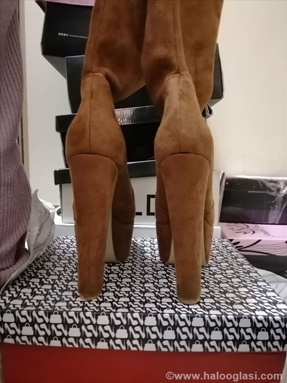 Zenske cipele-cizme (iznad kolena) | Halo Oglasi