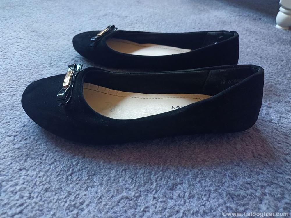 Crne plišane baletanke | Halo Oglasi