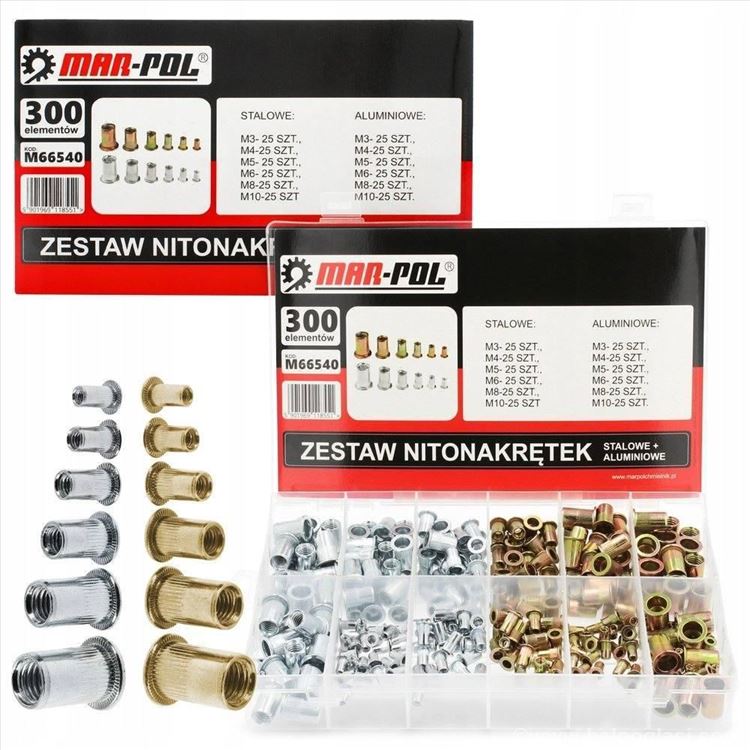 Set BLIND matica čelične i Alu M3-M10 M66540 | Halo Oglasi