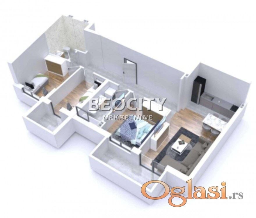 Novi Sad, Podbara, Gundulićeva , 4.5, 76m2 | Halo Oglasi