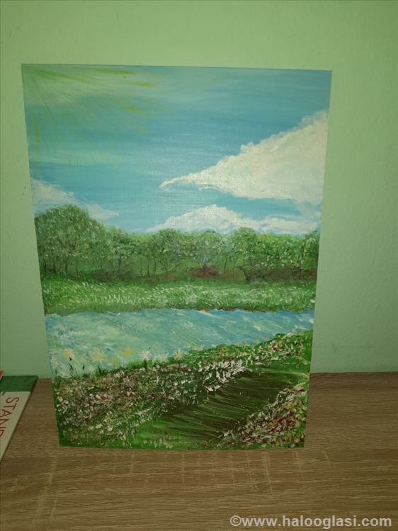 Slika akril A4 format | Halo Oglasi