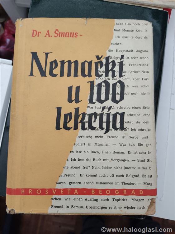 Dr A. Šmaus, Nemački u 100 lekcija | Halo Oglasi