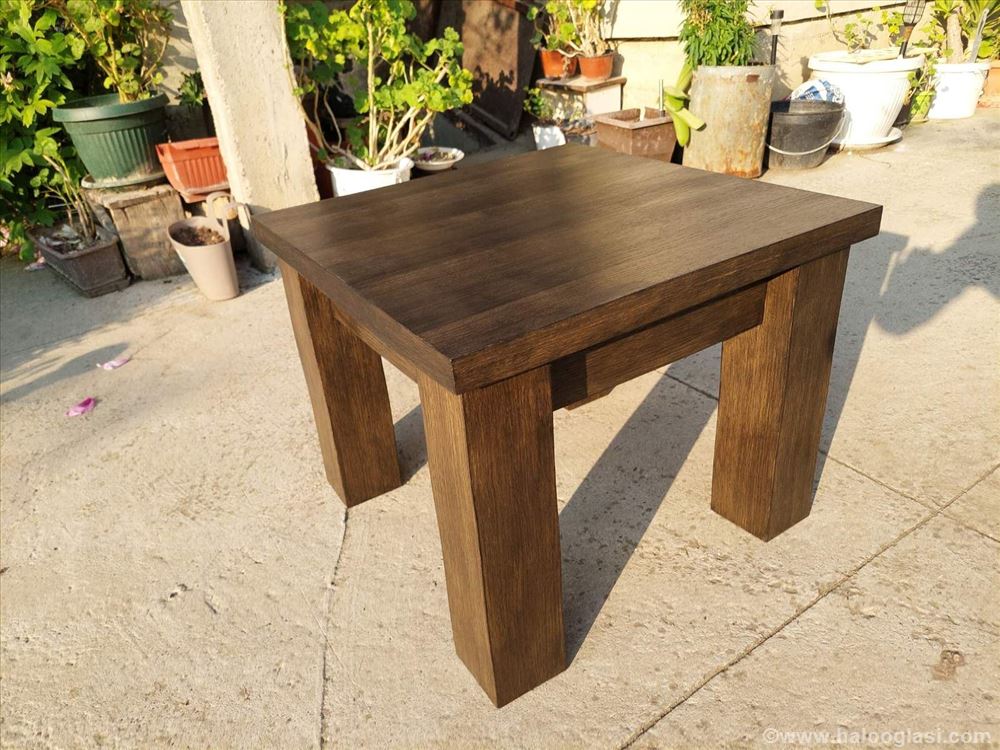 Klub sto - furnirani hrast | Halo Oglasi