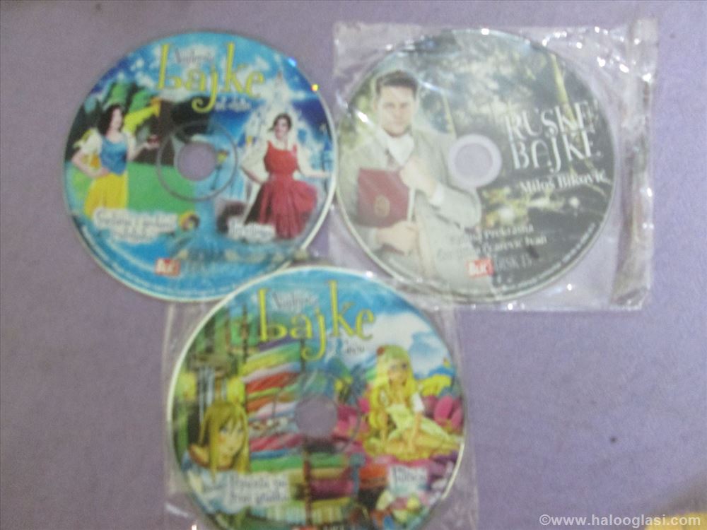 Bajke 1 na 3 CD, priče | Halo Oglasi