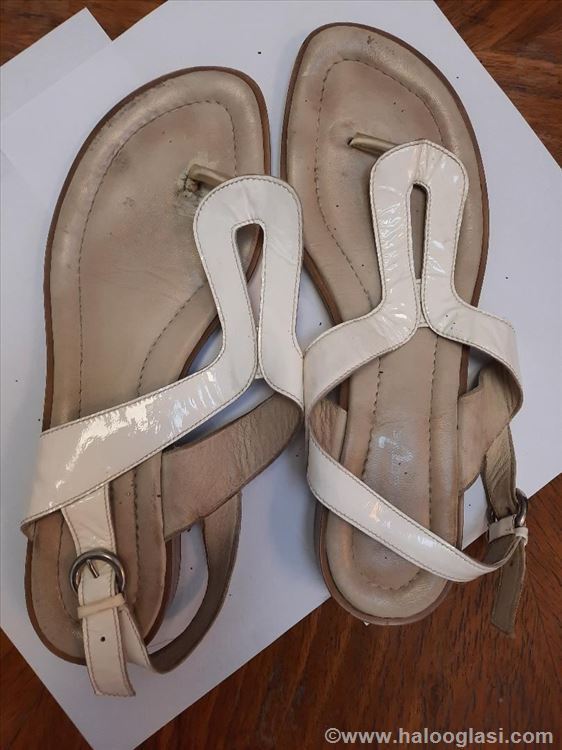 Bele sandale 41 | Halo Oglasi