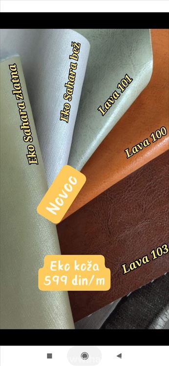 Eko koža za nameštaj | Halo Oglasi