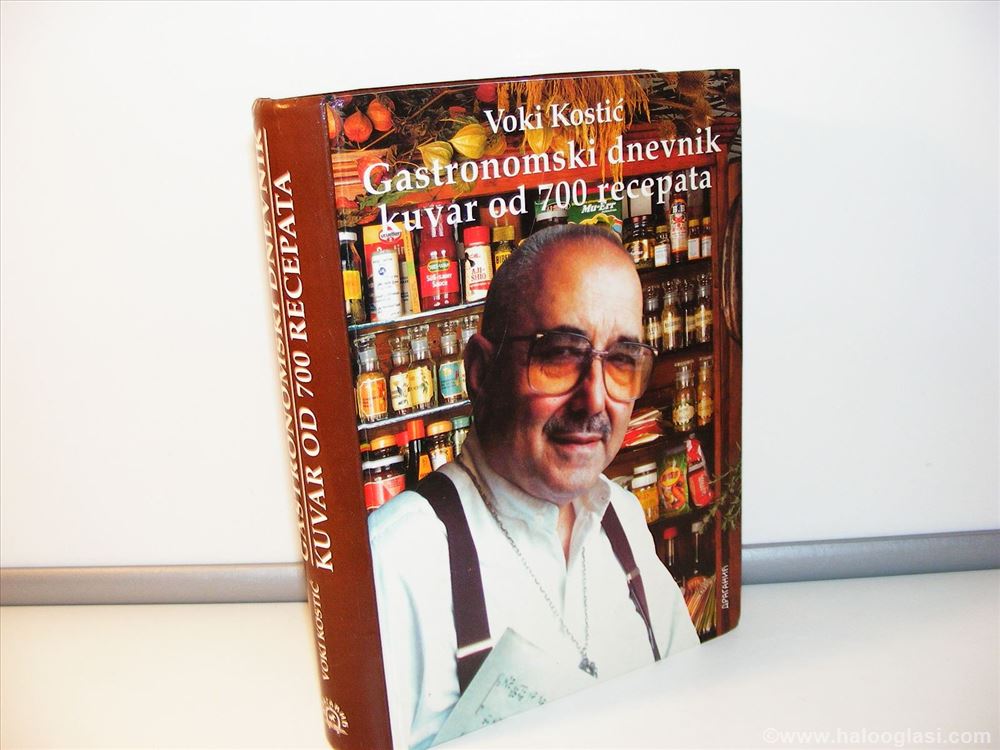 Gastronomski dnevnik kuvar od 700 recepata Voki Ko | Halo Oglasi