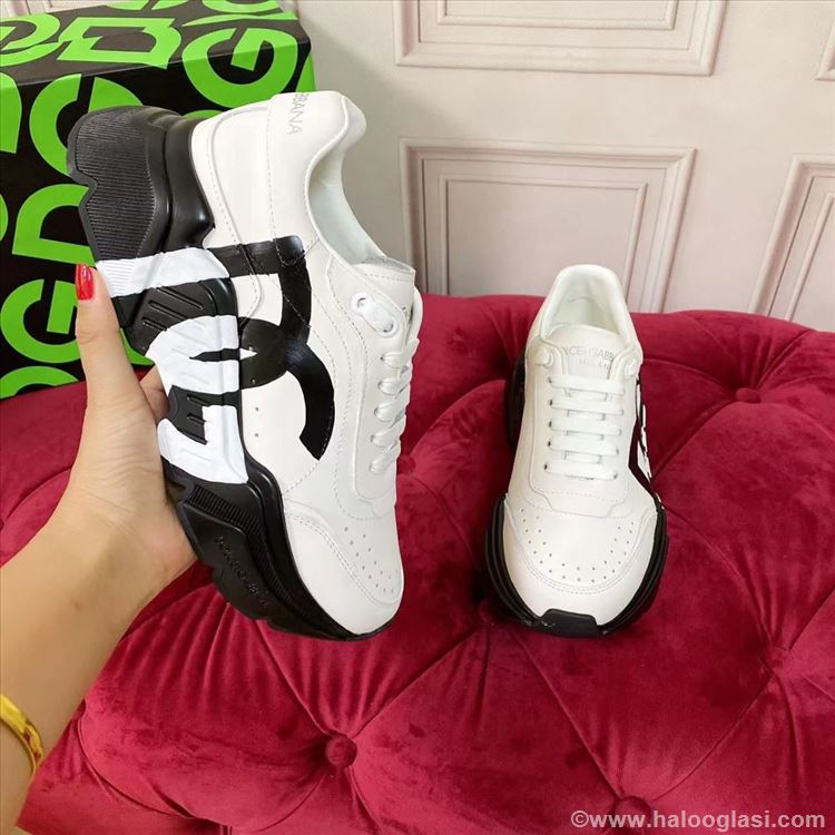 Dolce Gabbana Daymaster DG Logo Leather trainers | Halo Oglasi