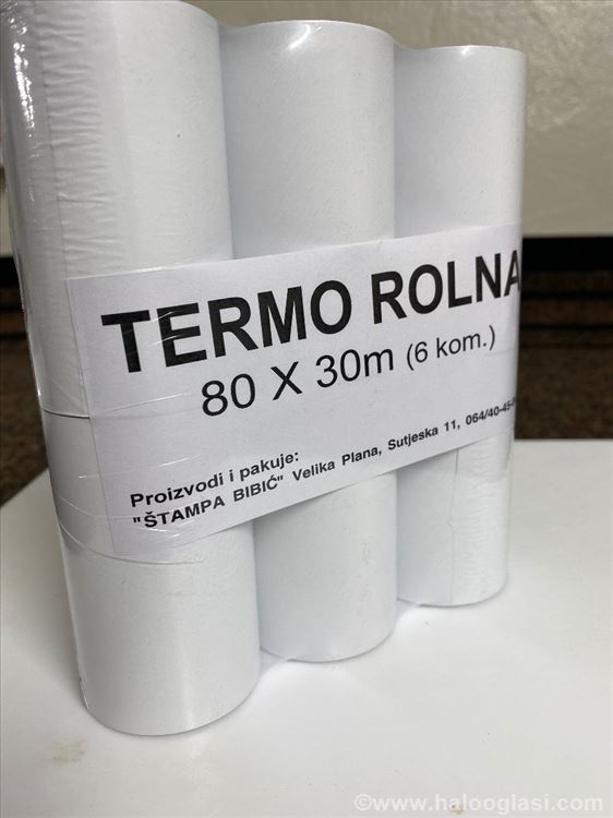 Termo rolne za fiskalne kase | Halo Oglasi